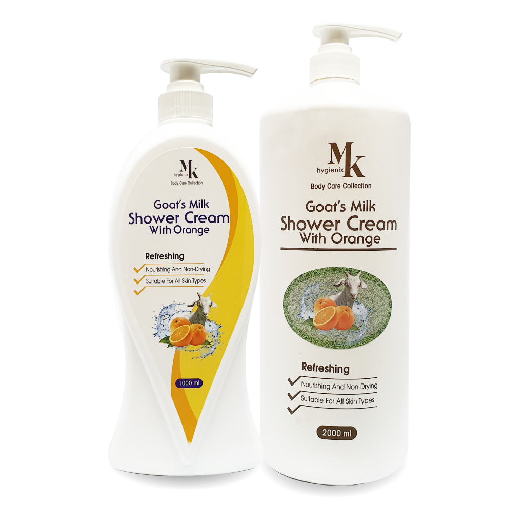MK hygienix Goat’s Milk Shower Cream with Orange – MK Official