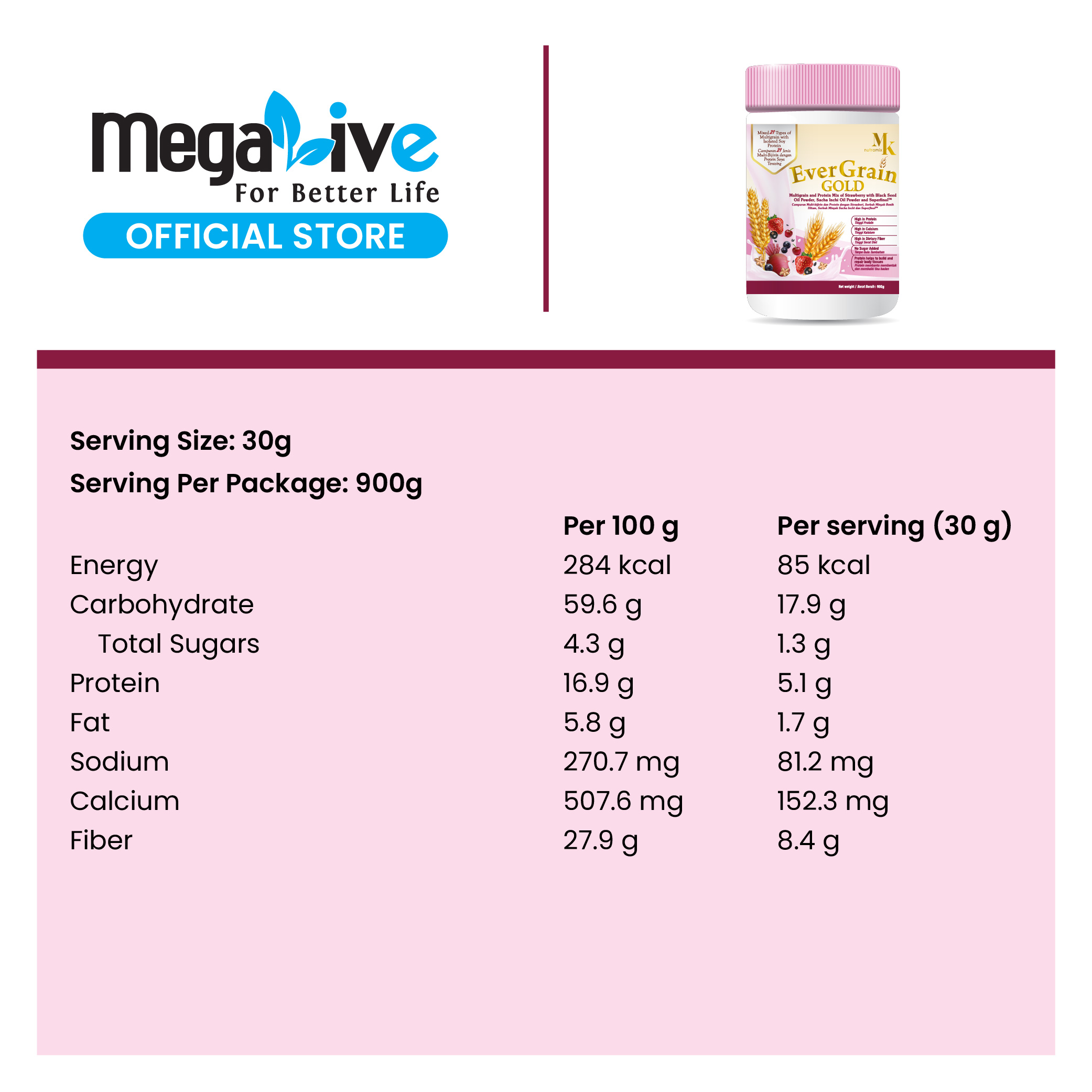 MK nutramix EverGrain Gold – MK Official